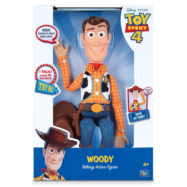 История Игрушек 4 Шериф Вуди Toy Story Sheriff Woody Action Figure ...