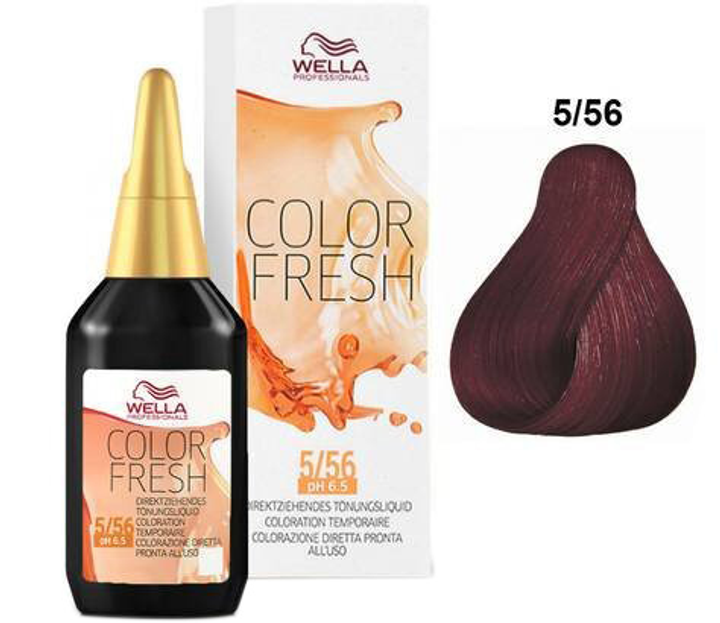 Краска для волос Wella Color Fresh Semi Permanent Color Ammonia Free 5. ...