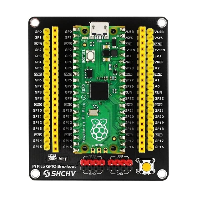 Шилд GPIO для Raspberry Pi Pico – фото, відгуки, характеристики в ...