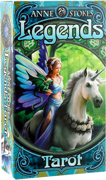 Карты таро Fournier Legends by Anne Stokes 1 колода х 78 карт ...