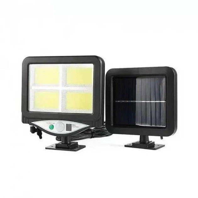 Вуличний ліхтар на стіну з пультом на сонячних батареях фото отзывы характеристики в