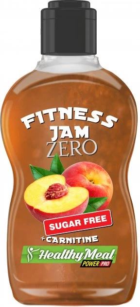Фитнес-джем Power Pro ZERO с карнитином + vitamin С 200 г Персик ...