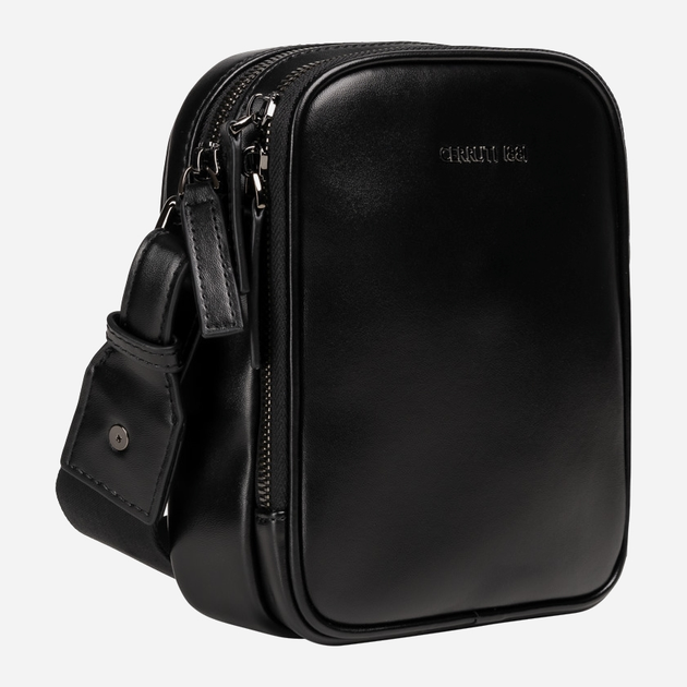 Сумка планшет кожаная мужская Cerruti 1881 Sato CEBO05608M Black ...
