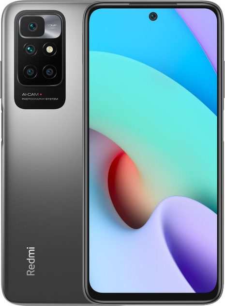 Мобільний телефон Xiaomi Redmi 10 2022 4/64GB NFC Carbon Gray ...