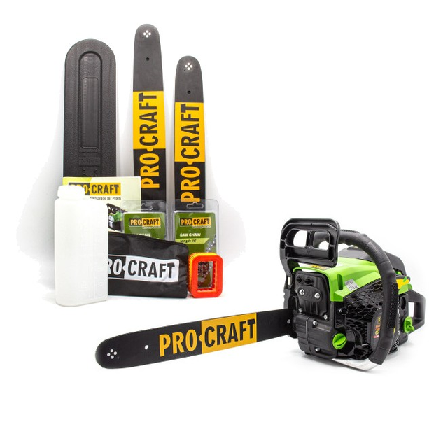 Бензопила Procraft GS52P 2 ланцюги і 2 шини 40 та 45 см – фото, отзывы ...