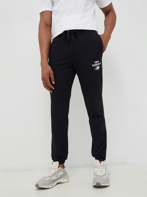 Спортивные штаны мужские New Balance Essentials Reimagined MP31515BK ...