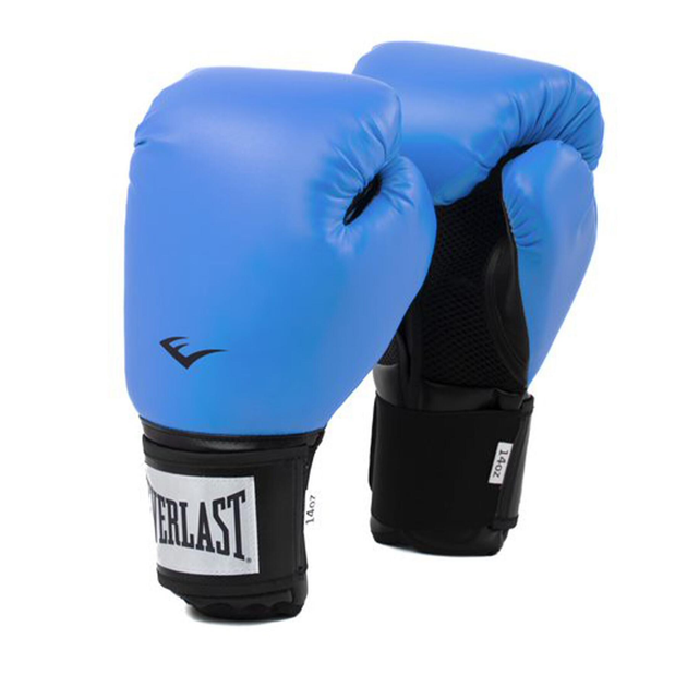 Боксерские перчатки Everlast PROSTYLE 2 BOXING GLOVES синий Unisex 10 ...