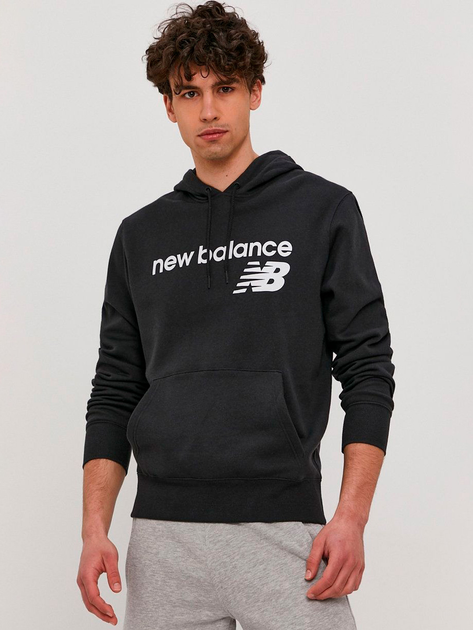 Худи мужское New Balance NB Classic Core Fleece MT03910BK 2XL Черное ...