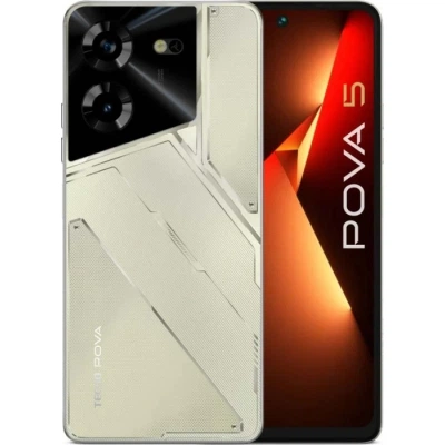 Мобільний телефон Tecno LH7n (POVA 5 8/256Gb) Amber Gold (4894947000461 ...