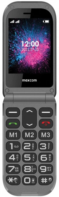 Мобільний телефон Maxcom MM 827 4G Black (MM8274G) – фото, відгуки ...