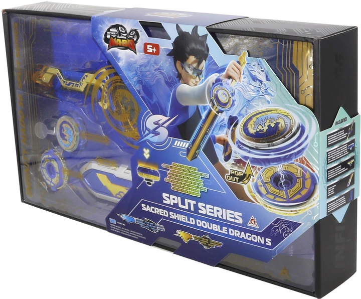 Волчок Infinity Nado VI серия Split Series Sacred Shield Double Dragon ...