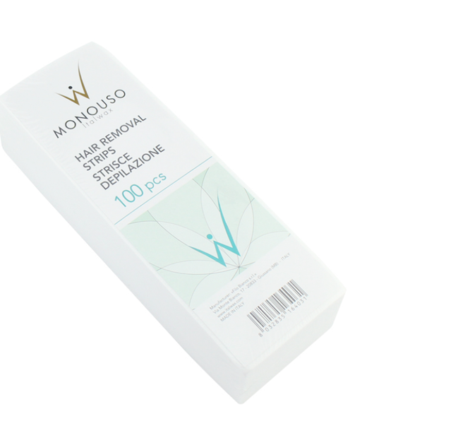 Полоски для депиляции ItalWax, 7х20 см, 100 шт в упаковке – купить ...