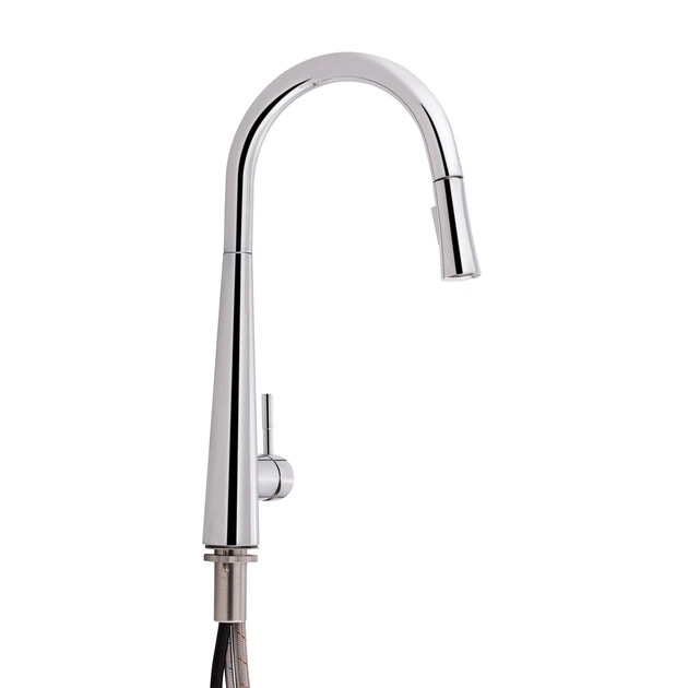 Смеситель для кухни Qtap Evicka 9135103UC с выдвижным изливом – фото ...