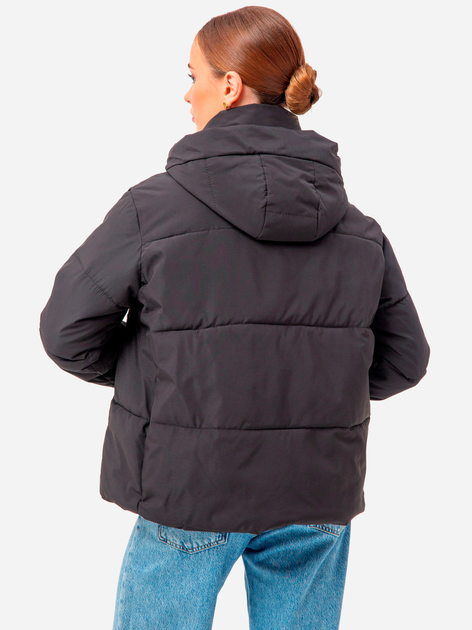 Куртка демисезонная с капюшоном женская Icon ID235black L Черная ...