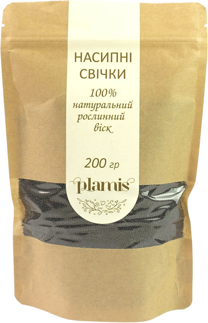 Воск для насыпных свечей Plamis Черный 200 г (PW-200-26) – купить ...