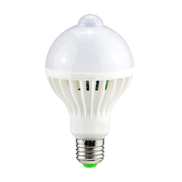 Лампа светодиодная с датчиком движения E27, 24 LED 9Вт – фото, отзывы ...
