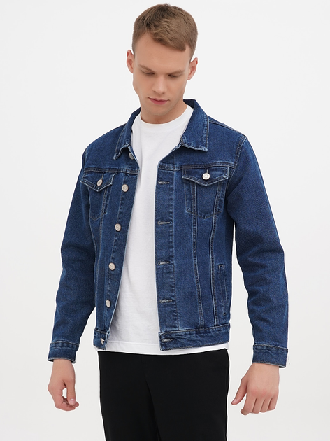 Джинсовая куртка мужская EQUILIBRI M RO Jacket Jeans 2XL Blue ...