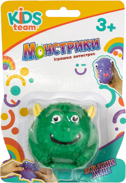 Игрушка антистресс Kids Team монстрик Зеленый (CKS-10497_зеленый ...