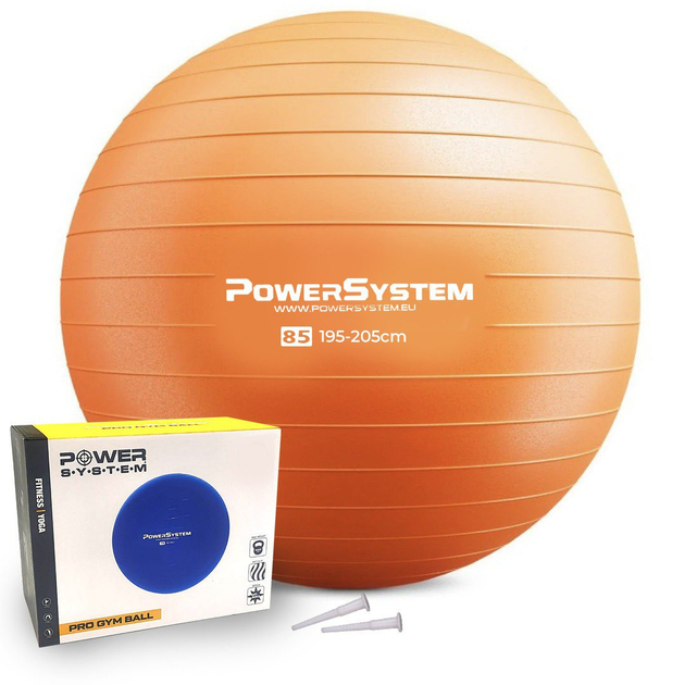 Фітбол м'яч для фітнесу спортивний тренувальний Power System PS-4018 ...