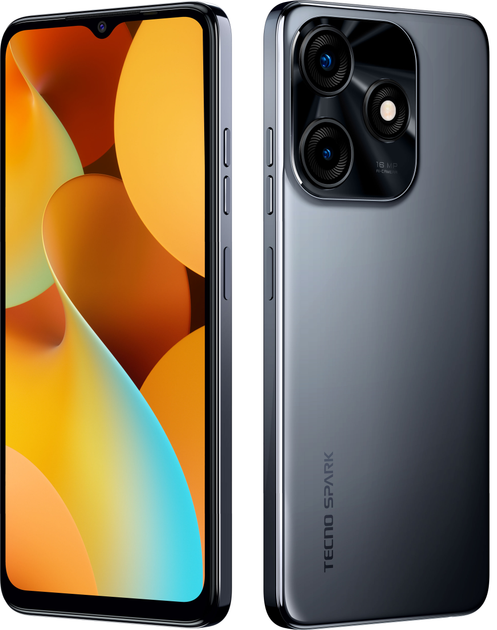 Мобильный телефон Tecno Spark 10 (KI5q) 4/128GB NFC Meta Black ...