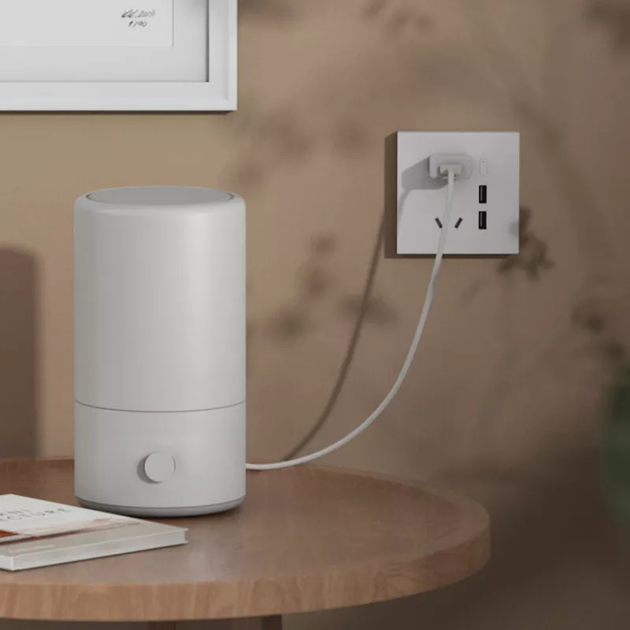 Умная розетка Aqara H1 Smart Socket USB Zigbee 3 (QBCZ15LM) Grey – фото ...