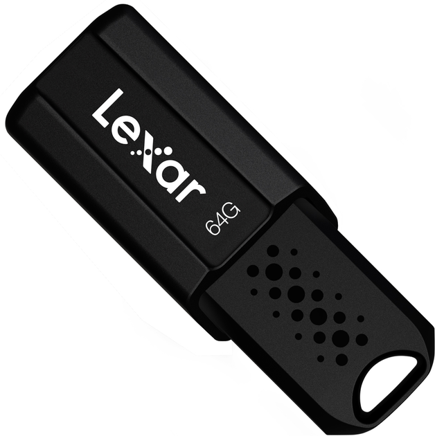 Флеш память USB Lexar JumpDrive S80 64GB USB 3.1 Flash Drive Black ...