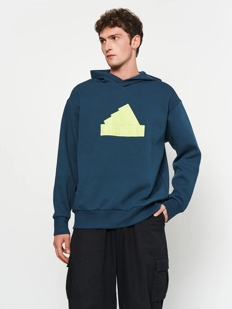 Худи мужское Adidas M Fi Bos Hd IJ6391 M Arctic Night (4066761928751 ...