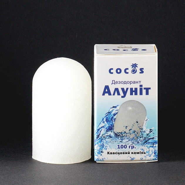 Алунит - природный антиперсперант-кристалл Cocos 100 г – купить онлайн ...