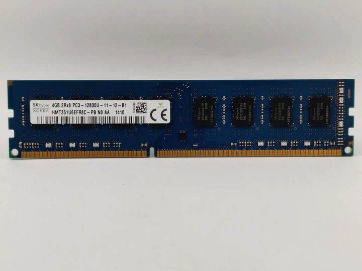 Оперативная память SK hynix DDR3 4Gb 1600MHz PC3-12800U (HMT351U6EFR8C-PB) 12359 Б/У – фото ...