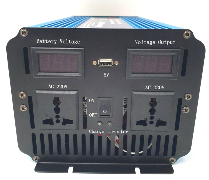 Авто инвертор 12V-220V 7000W чистая синусоида преобразователь ...