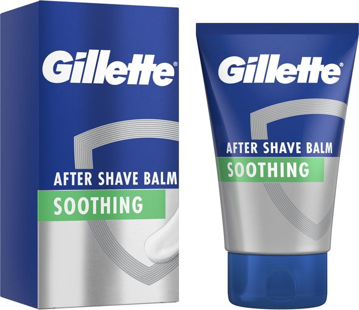 Бальзам после бритья Gillette Series успокаивающий с алоэ вера 100 мл ...