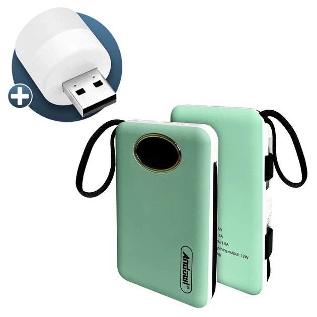 УМБ Andowl Q-CD225Х1 Power Bank 15000 mAh QC 3.0 22.5w с быстрой ...