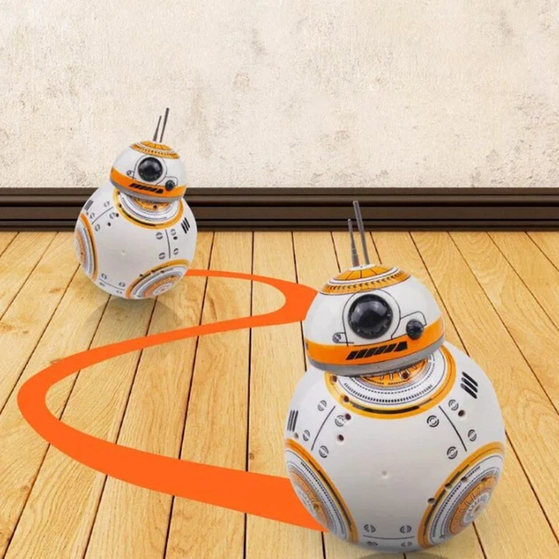 Робот Sphero Star Wars Sphero BB8 на радиоуправлении Оранжевый (1004 ...