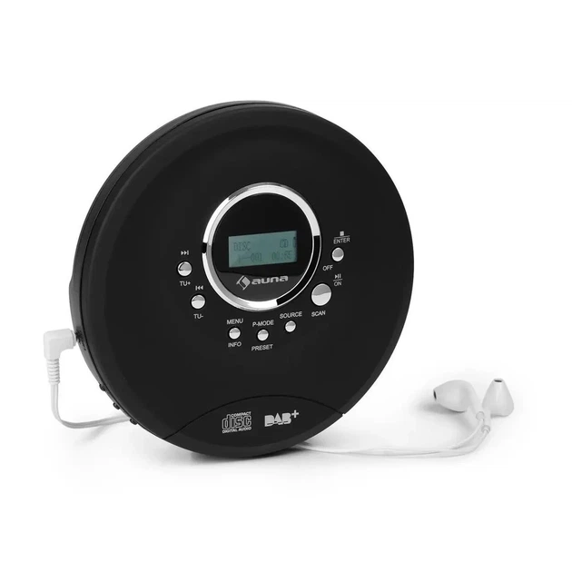 Проигрыватель компакт-дисков Auna Discman CDC 200 DAB+ (10035248 ...