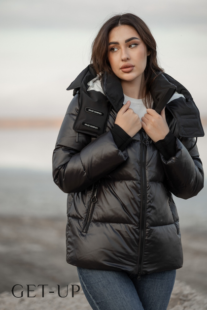 Женская зимняя короткая куртка YIMOSIS S черная 902172 от продавца: Get ...