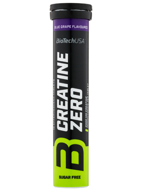 Креатин BioTech Creatine Zero Effervescent 18 tabs (Blue Grape) – фото ...