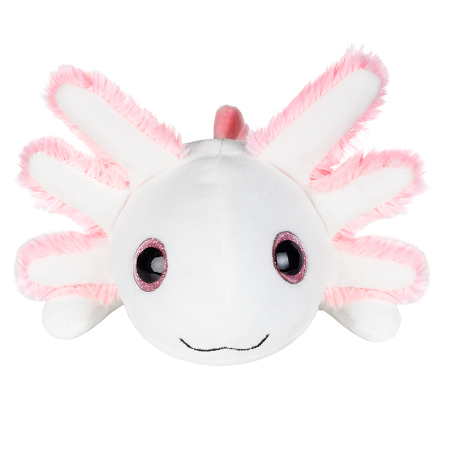 М'яка іграшка Аксолотль плюшевий 25 см білий (AKSL0) DGT-Plush ...