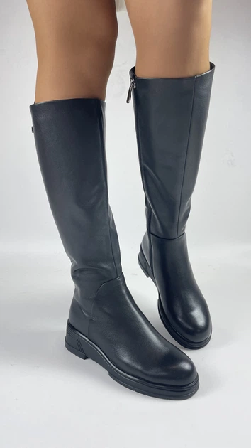 Женские зимние сапоги Molka 36 (23.5см) Чёрные 3175 – Оригинальная ...