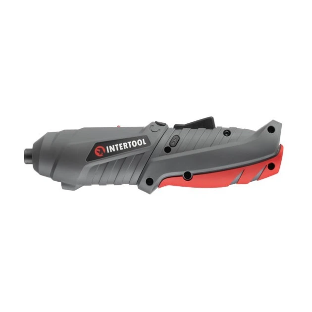 Викрутка акумуляторна 3.6 V, NiCd, поворотна рукоятка, кейс+насадки INTERTOOL DT-0302 – фото ...