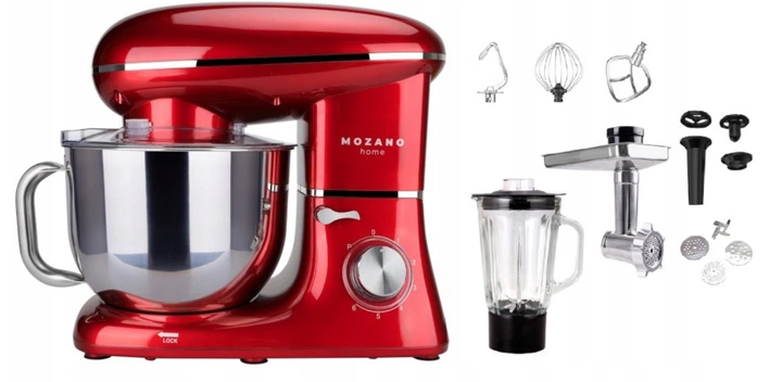 Кухонний планетарний комбайн Mozano Kitchen Assistant Rob 02 1400 Вт із ...