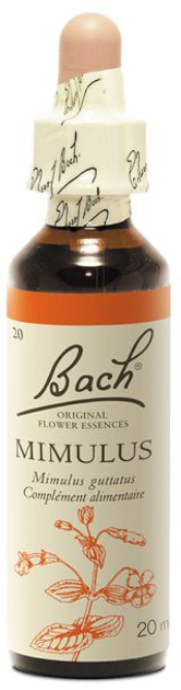 Капли для фитотерапии Bach 20 Мимулюс 20 мл (5000488103960) – фото ...