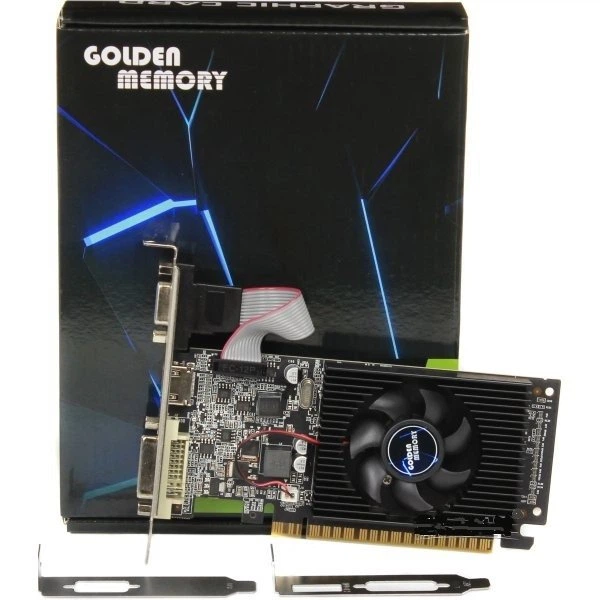 Відеокарта Golden Memory GeForce 210 64-bit Low Profile (G2101GBD364bit ...