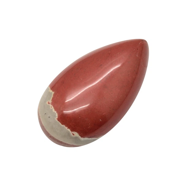 Кабошон нат камень Яшма красная Капля 27 6х15 4 мм 1 шт Kab 050648 Polimex фото отзывы