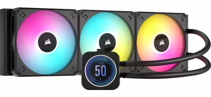 СВО Corsair iCUE H170i ELITE LCD XT Display Liquid CPU Cooler (CW ...
