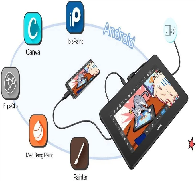 Графічний планшет UGEE U1200 – фото, отзывы, характеристики в интернет ...