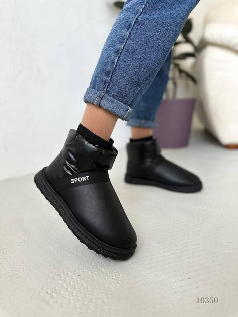 Угги женские черные короткие р.38 (24 см) 00909 от продавца: LTONstyle ...