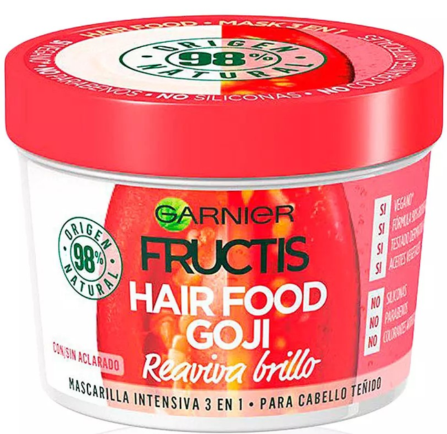 Маска для волос Garnier Fructis Hair Food Goji Revive Shine 390 мл ...