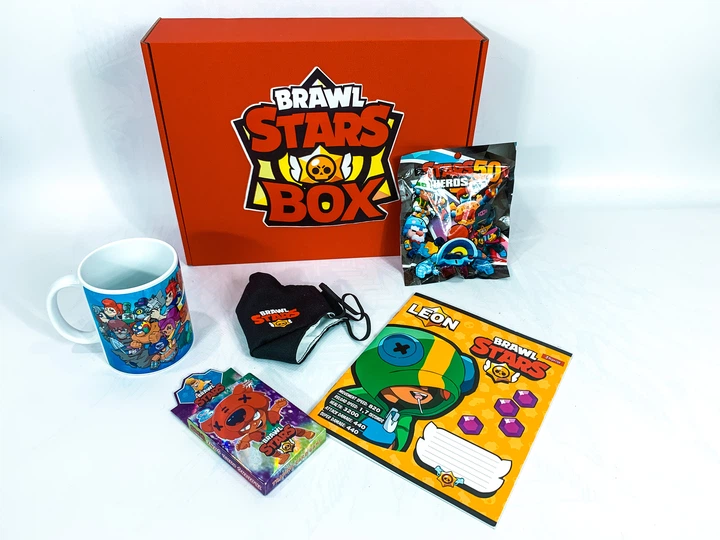 Подарунковий набір Marki On Brawl Stars Box "Мега Ящик Mini box" 022 ...