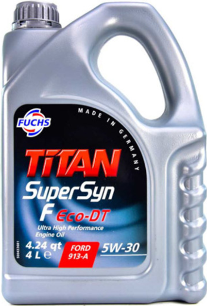 Моторное масло Fuchs Titan Supersyn F-Eco DT 5W-30 4 – фото, отзывы ...