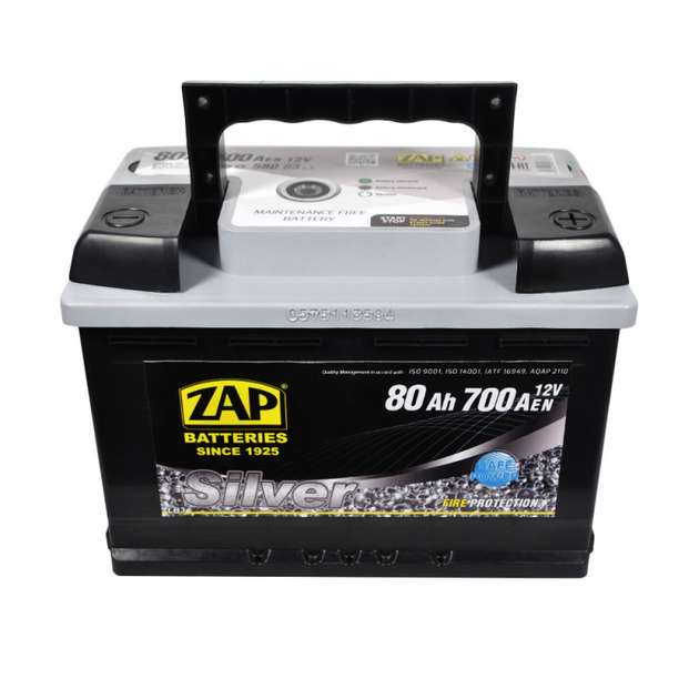 Автомобільний акумулятор ZAP Silver 80Ah 700A R+ (L3) – фото, відгуки ...